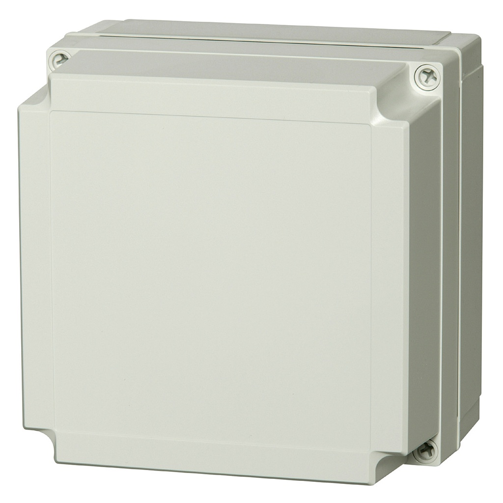 Plastic Enclosure Box, NEMA 4X, Gray Screw Cover, 7 x 7 x ...